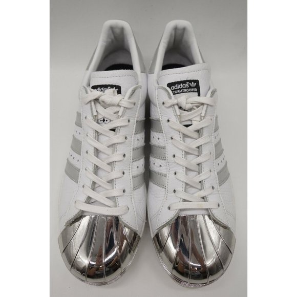 adidas | Shoes | Adidas Stormtrooper Chrome Half Shell Superstar Marks ...